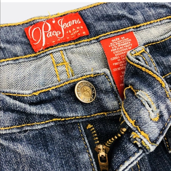 Paco Jeans | Jeans | Paco Bootcut Jeans Sz 1 Embroidered Designs | Poshmark